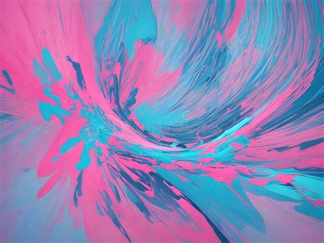 Blue And Pink Abstract Modern Background For Design Light Color Sweet