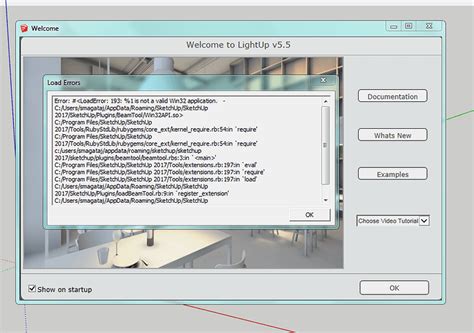 Extensions Not Loading Error Warehouses Sketchup Community