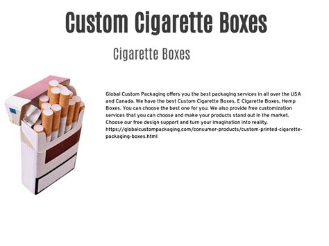 Ppt Custom Cigarette Boxes Powerpoint Presentation Free Download Id12184800