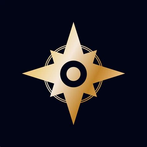 Premium Vector Compass Vector Icon Design Star Compass Logo Template