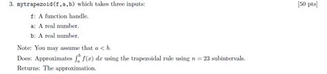 Solved THIS NEEDS TO BE ANSWERED IN MATLAB CODING ONLY Chegg