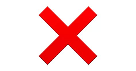 Cross Mark Emoji — 2 Meanings Copy And Paste Emoji 2 A Check Mark