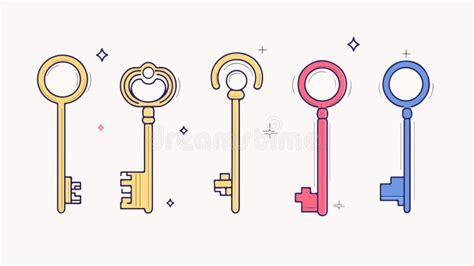 Continuous One Line Drawing Of Keys Real Estate Stock Vector Illustration Of Estate Home