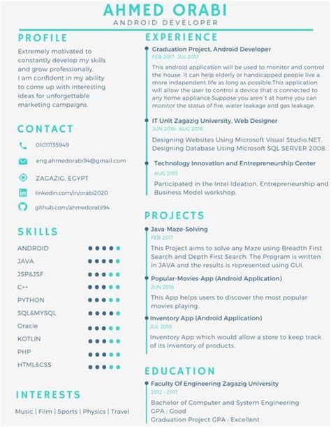 Android Developer Pdf