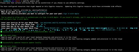 Update Amplify Amplify Ios Workshop