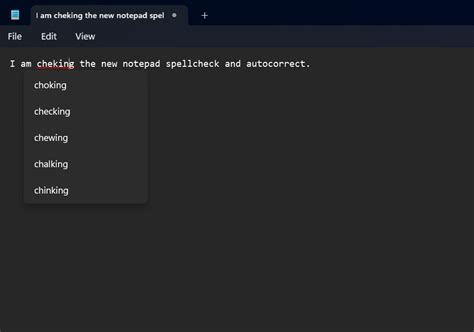 Notepad Finally Gets Spellcheck And Autocorrect On Windows Peer Networks UK