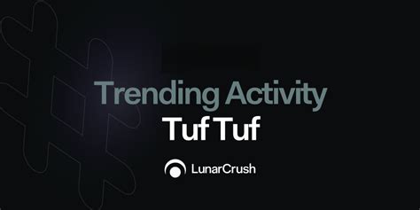 Tuf Tuf Social Media Analytics On Lunarcrush