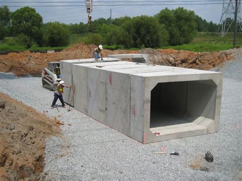Sunlink Precast Concrete Culvert Box For Swimming Pool Tiling At