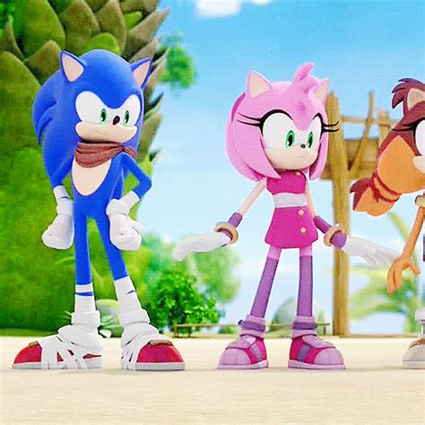 For The Love Of Sonamy Sonic And Amy Sonic Boom Christmas Dragon