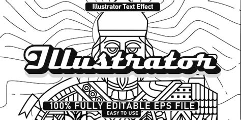 Premium Vector Edit Table Text Effect Character