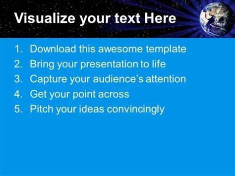 Global Issues Of Solar System PowerPoint Templates Ppt Backgrounds For Slides