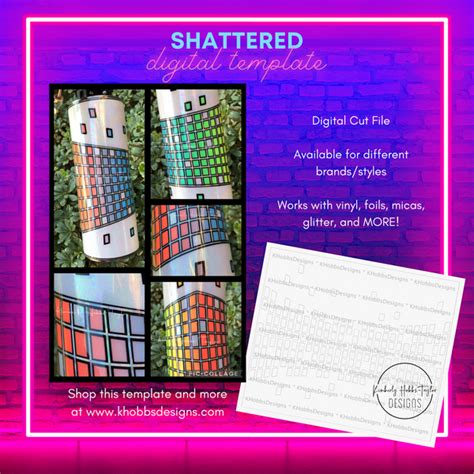 Shattered Template For Tipsy Magnolia 24 Plump Digital Cut File Only Kimberly Hobbs Taylor