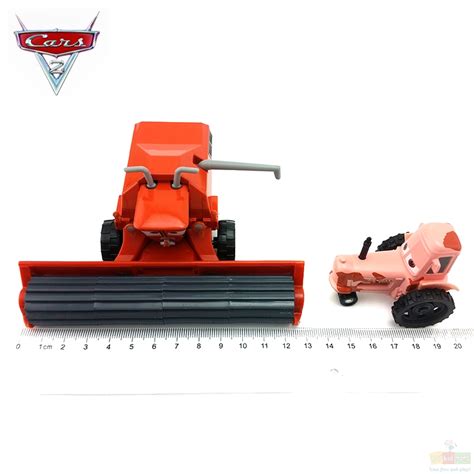 Disney Pixar Cars Metal Diecast Car Toy Frank And Tractor Combine