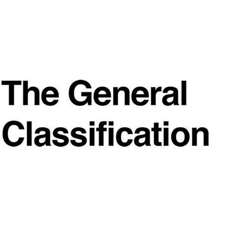 The General Classification Youtube The General Classification Youtube