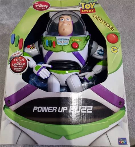 Toy Story Power Up Buzz Lightyear Talking Action Figure Light Up Disney