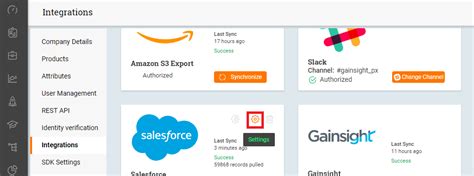 Salesforce Integration In Gainsight Px Bi Directional Gainsight Inc