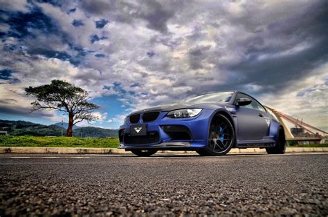 A Blue Bmw M3 Gtrs3 By Vorsteiner