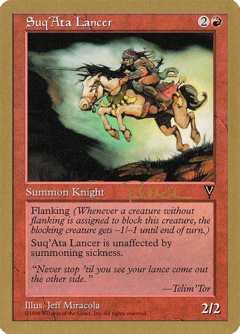 Paul Mccabe Red Blue Aggro Control World Championship Decks 1997