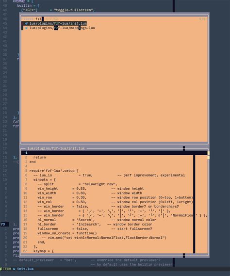 Built In Preview Syntax Off Not Working Anymore · Issue 169 · Ibhagwanfzf Lua · Github