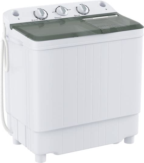 Elevon Portable Washing Machine Twin Tub 99 Lbs Capacity 77 Lbs And Spinner22 Lbs Combo