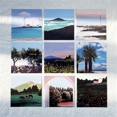 9장 Set 서랍 속 동화 감성 드로잉 엽서 세트 No3