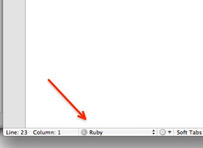 How To Change File Type In Textmate Stack Overflow