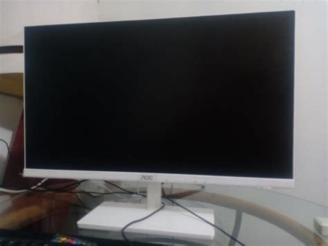 Frameless AOC 24 1080p Full HD IPS Monitor White Edition Computers Tech Parts