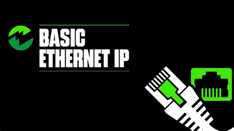 Basic Ethernet Ip Control Techniques Nidec Youtube