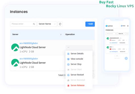 Buy Fast Rocky Linux Vps Wtih Hourly Billing