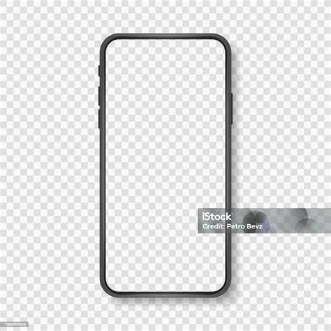 스마트 폰 빈 화면 전화 모형 인포그래픽 또는 프레젠테이션 Ui 디자인 인터페이스용 템플릿 0명에 대한 스톡 벡터 아트 및 기타 이미지 Istock