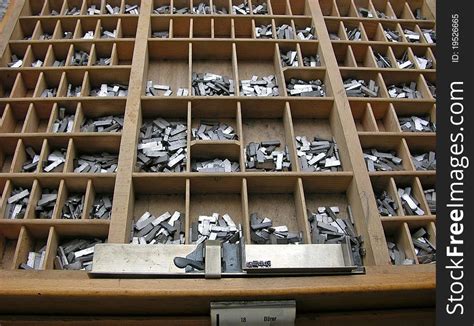 Lead Types Free Stock Photos StockFreeImages