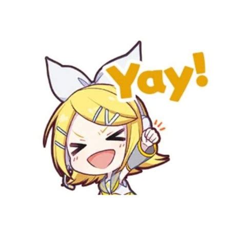 Rin Stamp Vocaloid Funny Anime Conventions Wallpaper Project