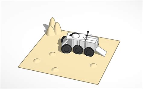 3d Design Mars Rover Tinkercad