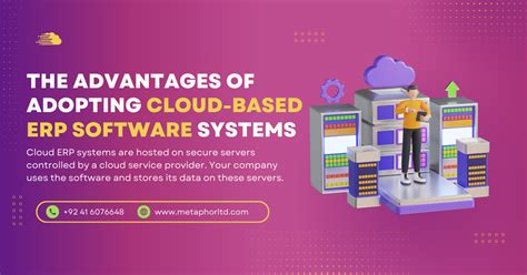 the advantages of adopting cloud based erp software systems