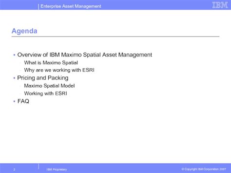 Maximo Spatial Asset Management 6 3overview Of New Release презентация