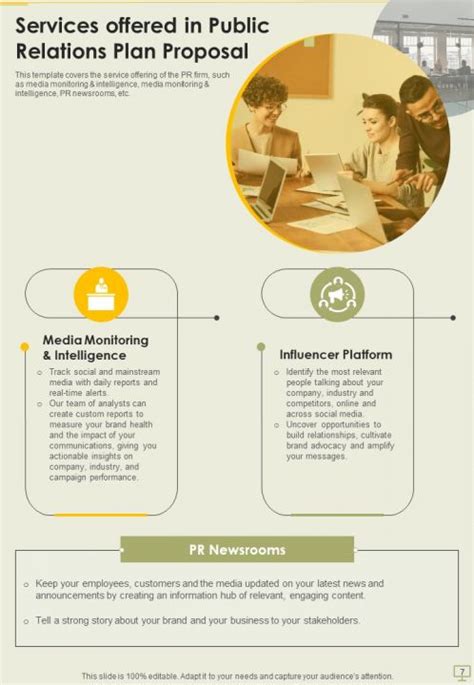 Public Relations Plan Proposal Report Sample Example Document Ppt Example
