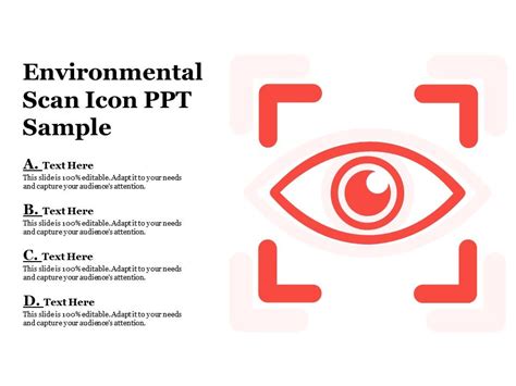Environmental Scan Icon Ppt Sample Powerpoint Presentation Pictures