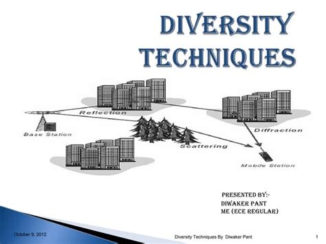 Diversity Techniques In Mobile Communications Ppt