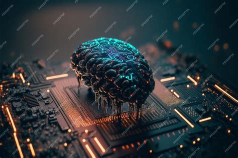 Premium Photo Ai Machine Learning Big Data Network Connection Background Science And