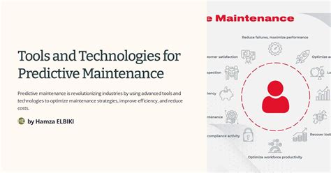 Tools And Technologies For Predictive Maintenance