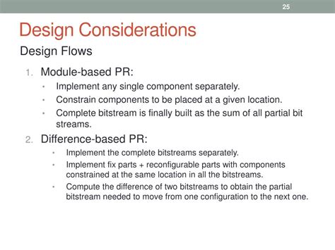 Ppt Partial Reconfiguration Using Fpgas Architecture Powerpoint