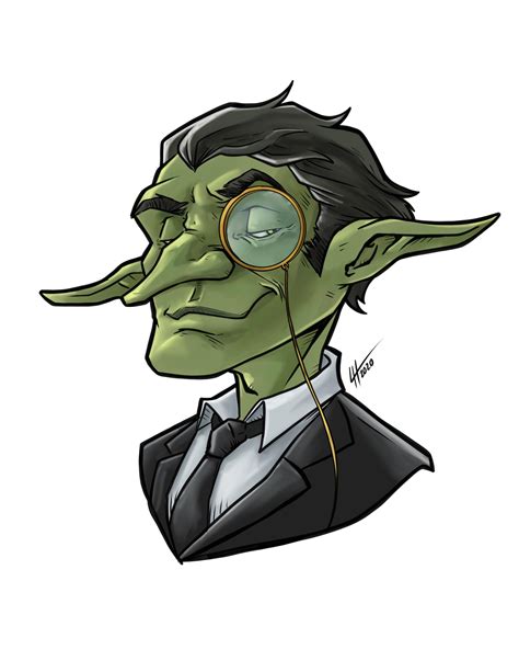 Rf Dapper Goblin Rcharacterdrawing