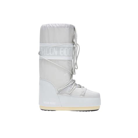 W 문부츠 아이콘 나일론 부츠 그레이 Moon Boot Kream
