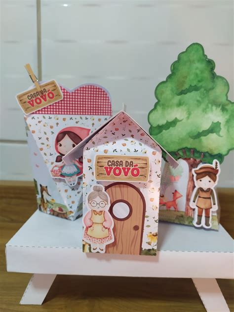 Kit Festa Chapelzinho Vermelho Elo7 Produtos Especiais