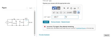 Solved The Switch In The Circuit Has Been In Position A For Chegg Com