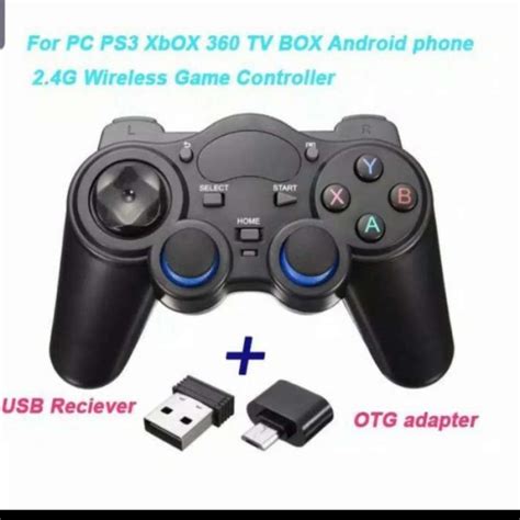Promo Joystick Wireless 2 4ghz Gamepad For Smart Tv Notebook W Usb Otg Diskon 23 Di Seller