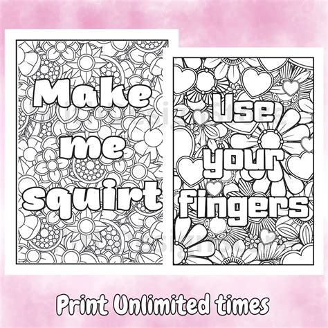 25 Dirty Coloring Pages For Adults With Naughty Swear Words Coloring