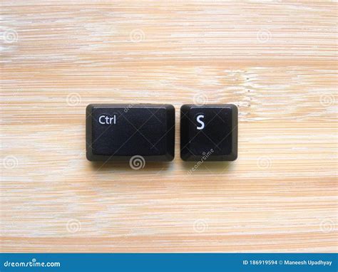Ctrl S Keys Stock Photo Image Of Input Icon Electronic 186919594