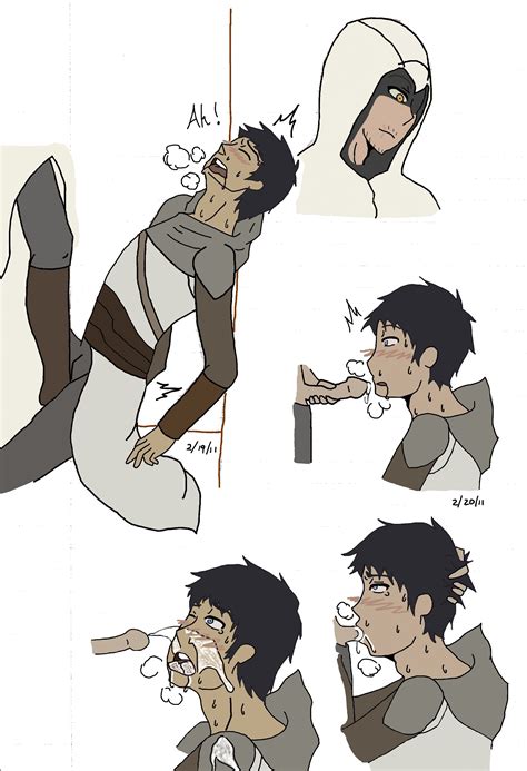 rule 34 altair ibn la ahad assassin s creed assassin s creed series comic cum cum on face