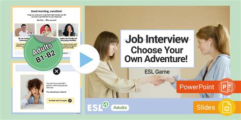 Esl Job Interview Teacher Made Twinkl
